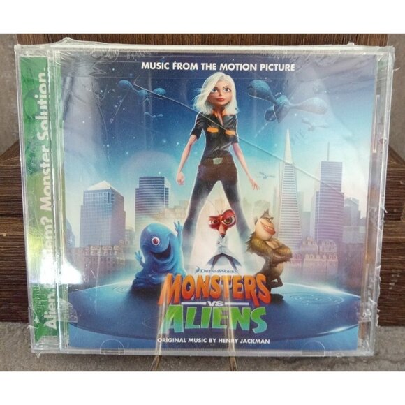 Dreamworks Animation | Media | New Factory Sealed Monsters Vs Aliens ...